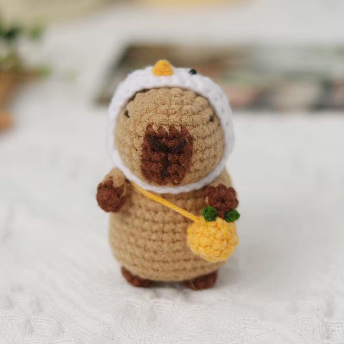 Capybara DIY Crochet Kit – All Inclusive Set With Instructions – Choose ...