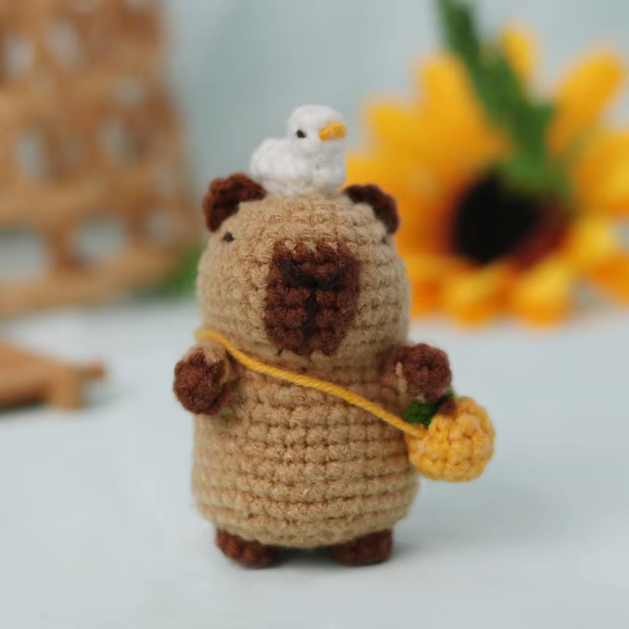 Capybara DIY Crochet Kit – All Inclusive Set With Instructions – Choose ...