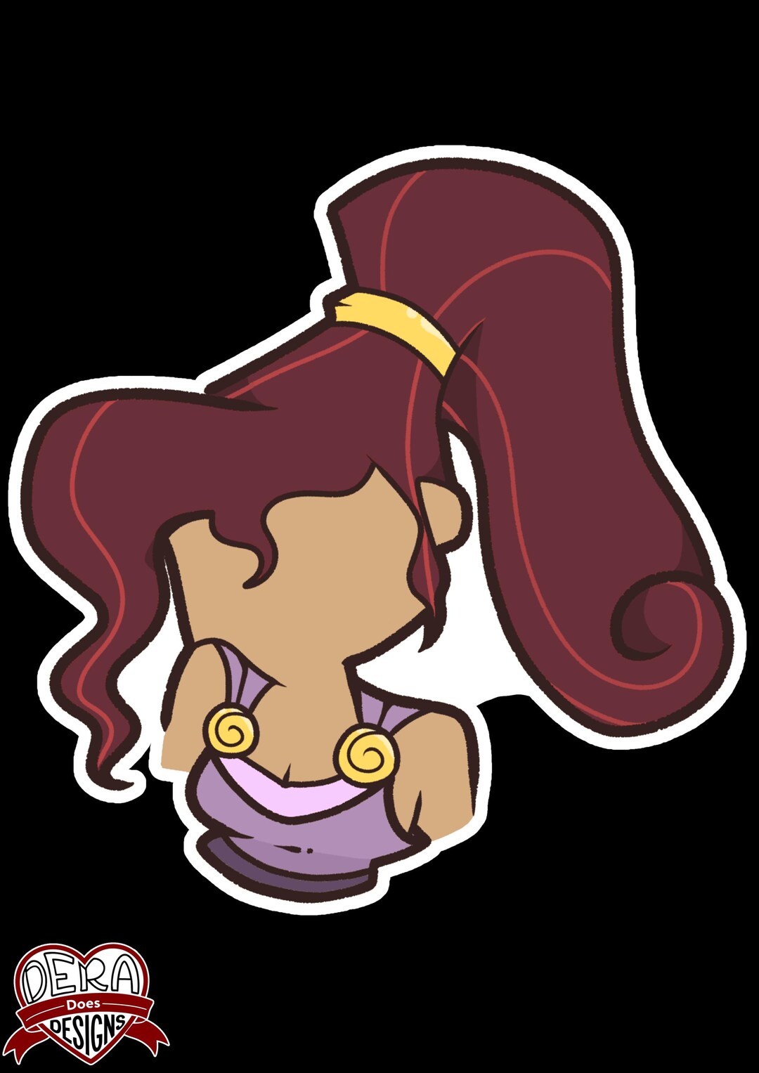 Meg Hercules Chibi Sticker - Etsy