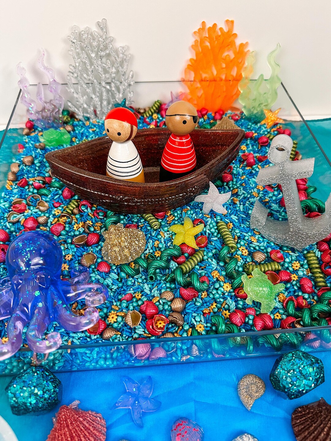 Under the Sea Ocean Themed Sensory Bin Filler | Sensory Play | Beach ...