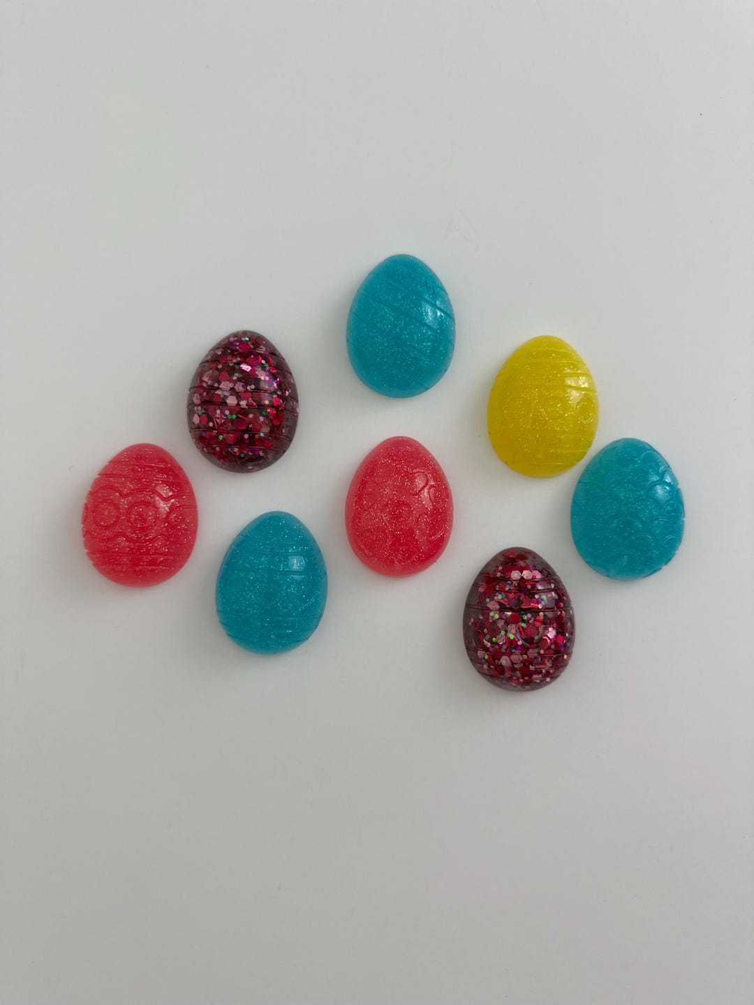 Handcrafted Resin Easter Eggs for Sensory Play | Personalized | Kids ...