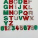 SNOWFLAKE Resin Alphabet and Numbers Sets, Party Favor, Sensory Kit ...