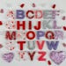 SNOWFLAKE Resin Alphabet and Numbers Sets, Party Favor, Sensory Kit ...