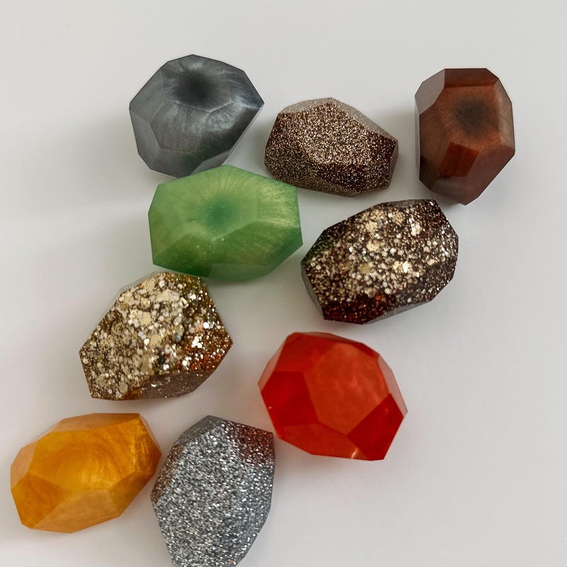 Resin Gems - Etsy