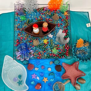 Under the Sea Ocean Themed Sensory Bin Filler | Sensory Play | Beach ...