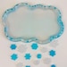 SNOWFLAKE Resin Alphabet and Numbers Sets, Party Favor, Sensory Kit ...