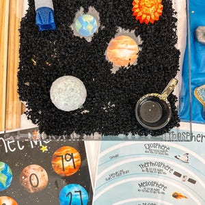 Resin Moon for Space Themed Sensory Play | Galaxy Sensory Play ...