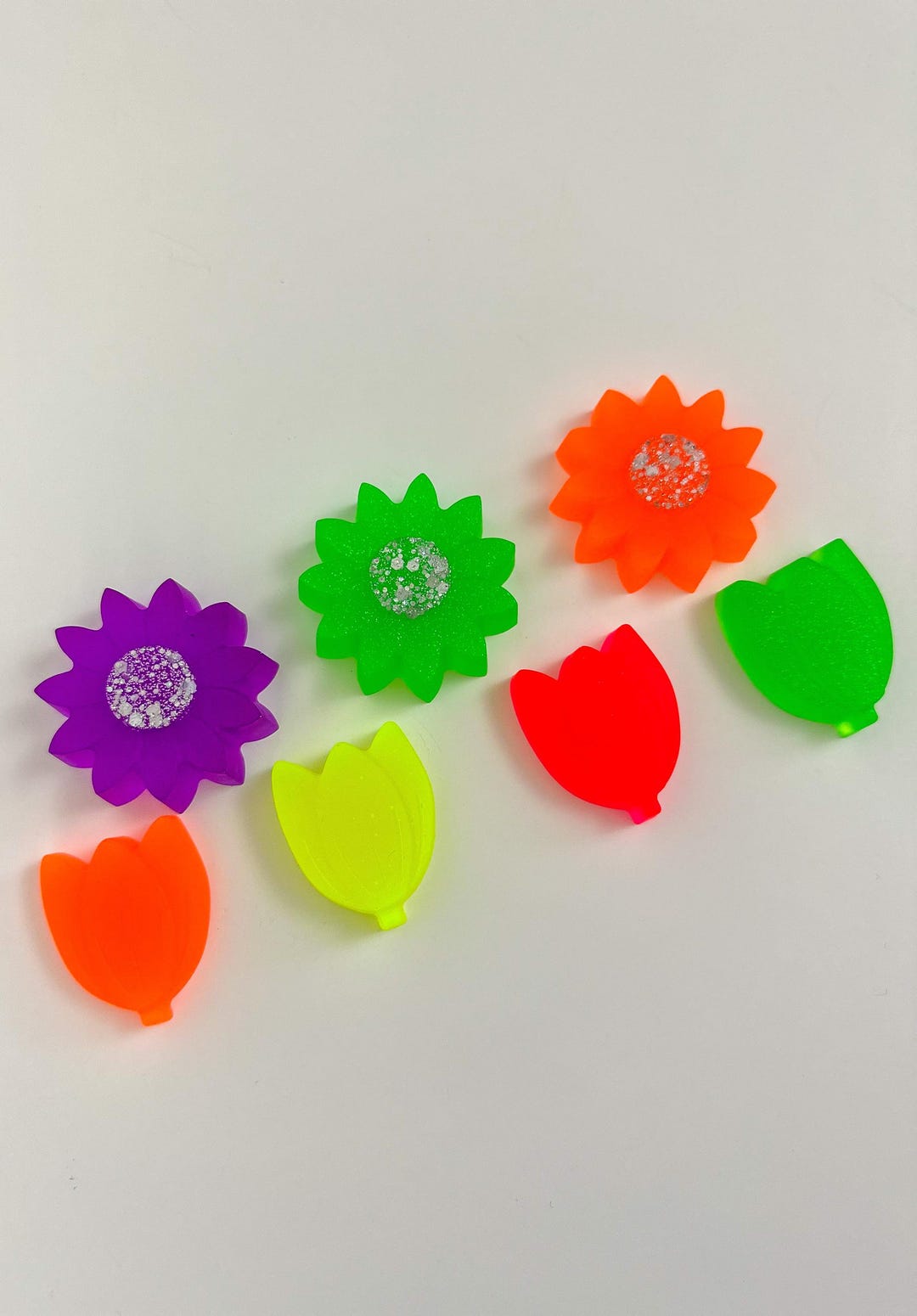 Custom Resin Flowers for Spring Themed Sensory Play | Textured | Easter ...