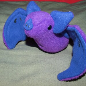 Fruit Bat Plushie - Grape Bat, Kawaii, Grape, Purple, Plush Bat, Toy ...
