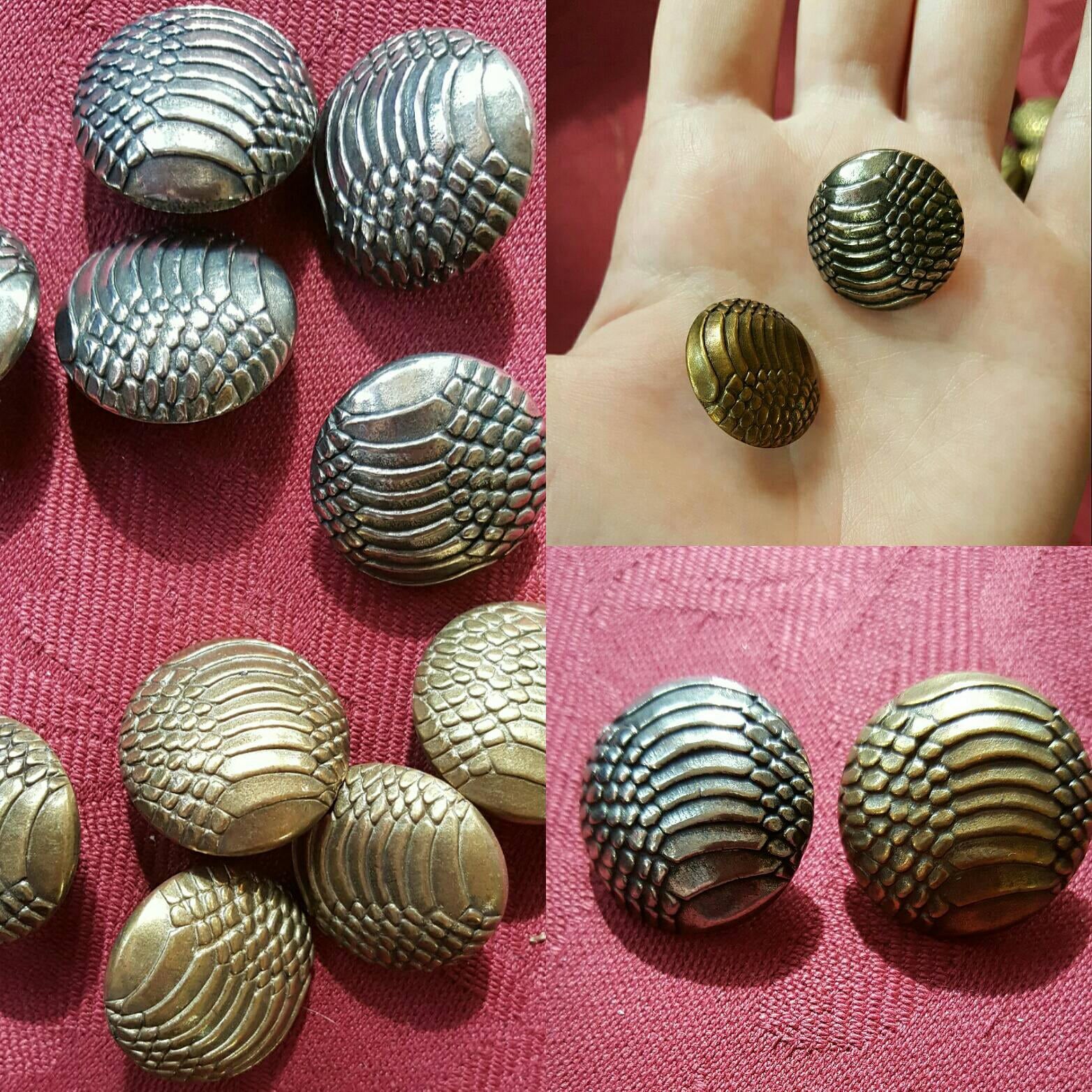 Dragon Scale Buttons - Etsy