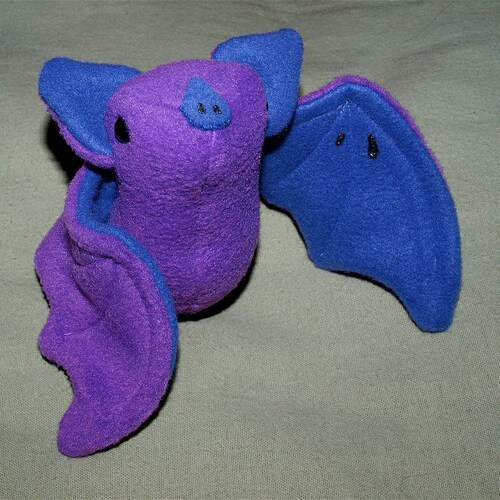 Fruit Bat Plushie Blueberry Bat Kawaii Bat Plush - Etsy