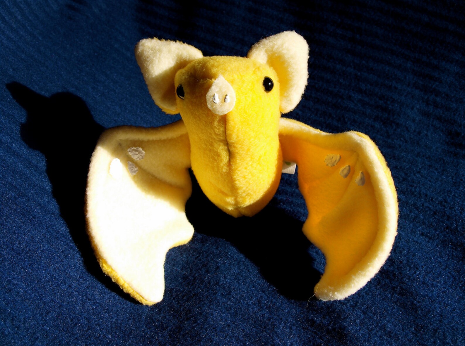 Lemon Fruit Bat Plushie - Kawaii Yellow Bat - Etsy