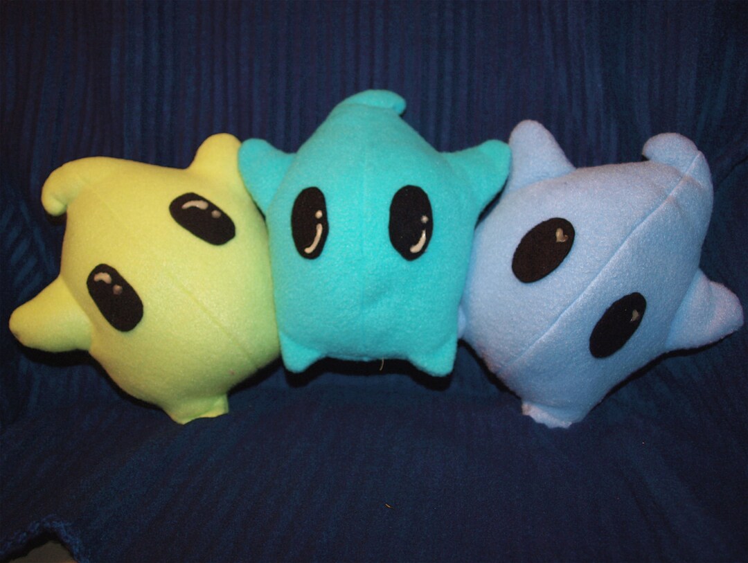 Luma Love - Plush Luma Star With Glow in the Dark Eyes - Etsy Canada