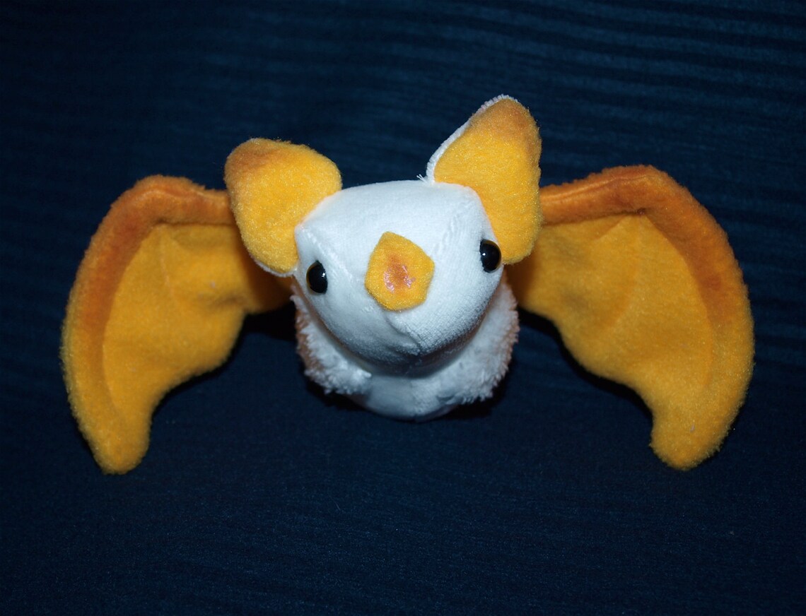 Honduran White Bat Plushie Fluff Cotton Ball Bat Plush - Etsy Australia