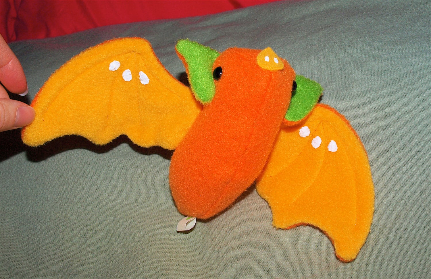 Fruit Bat Plushie Mandarin Orange Bat Bat Plush Bat - Etsy