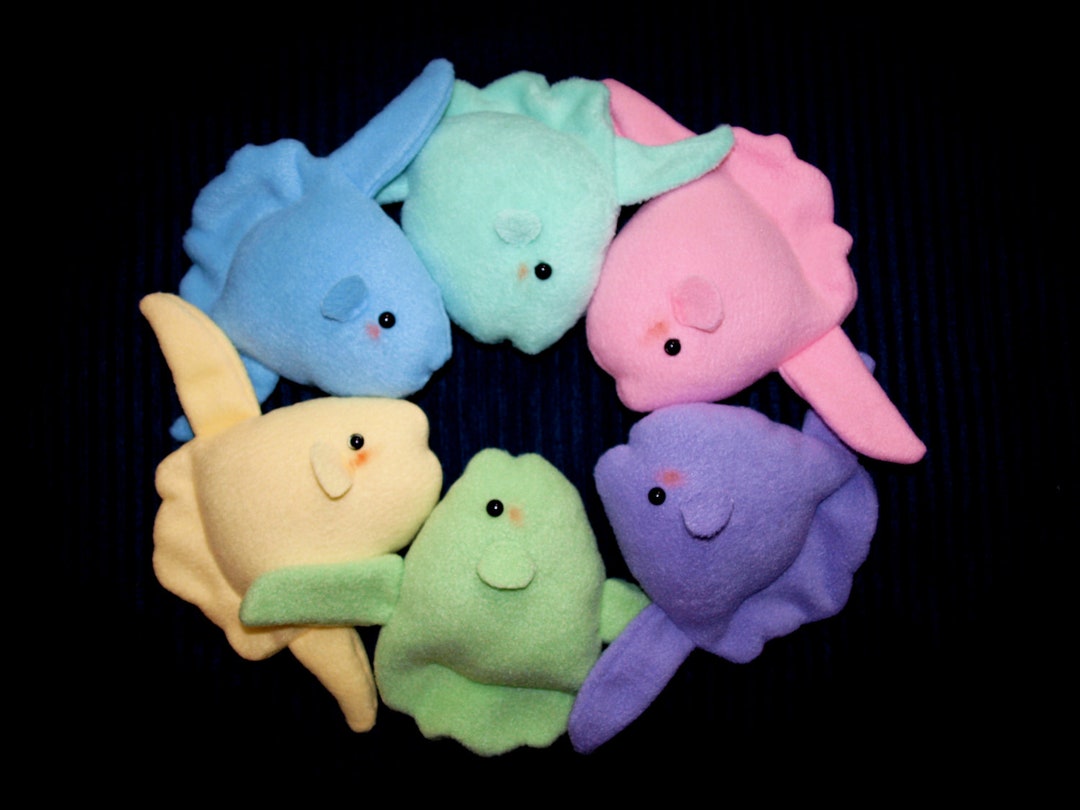 Pick a Color Mola Mola, Sunfish Plush, Pacific, Ocean, Sea, Fish - Etsy