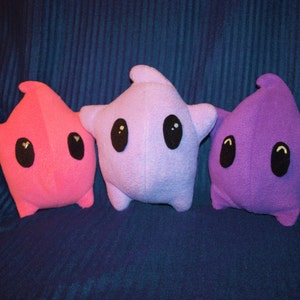 Luma Love - Plush Luma Star With Glow in the Dark Eyes - Etsy