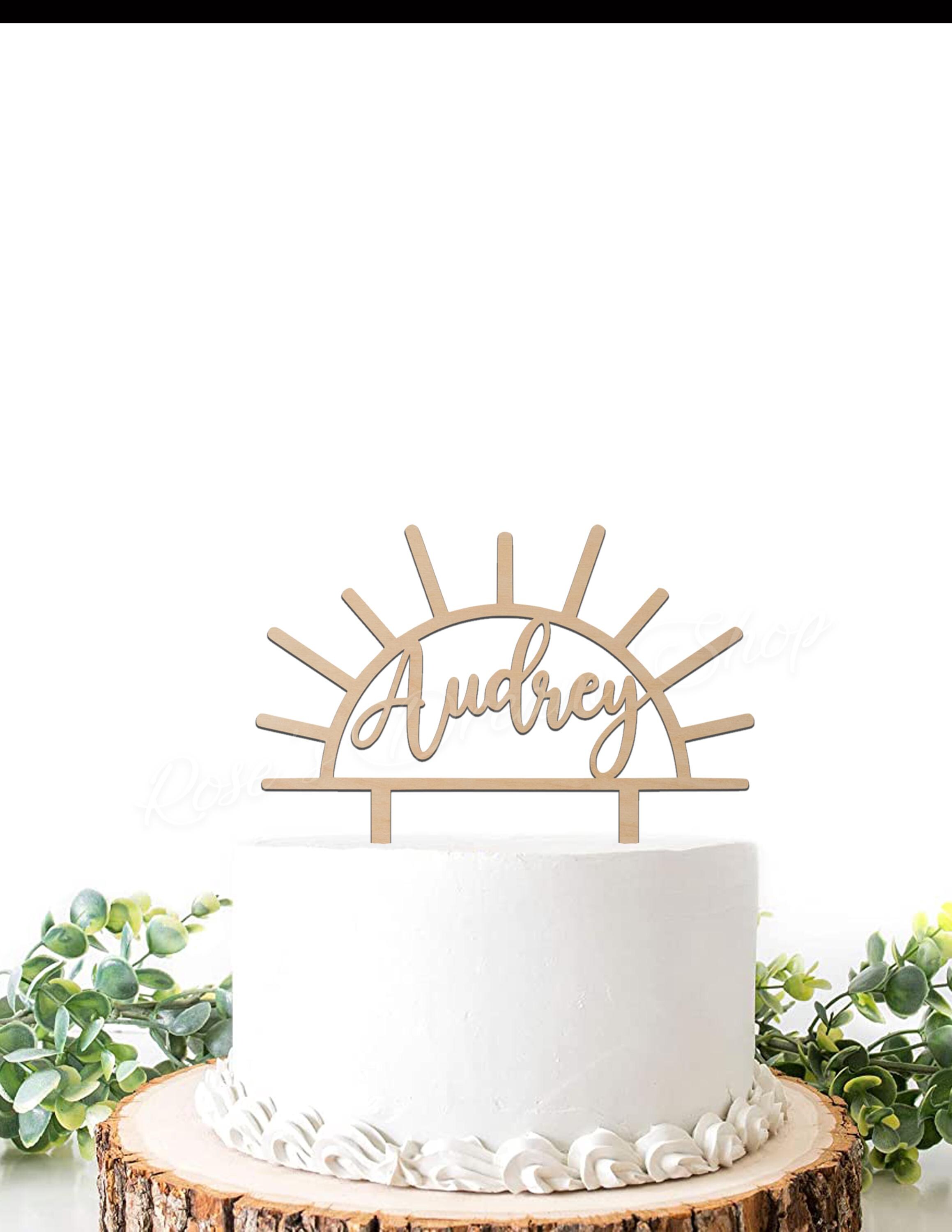 Sunshine Cake Topper, Birthday Themes Neutral, You Are My Sunshine ...