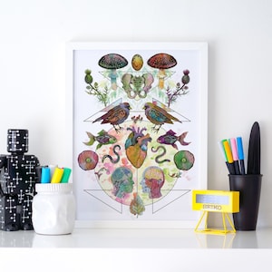 Limited Edition 'meet My Maker 2' Fine Art Print A3 29.7 X 42cm Nature ...