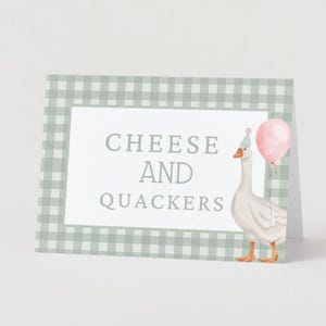 Editable One Silly Goose Birthday Bundle, First Birthday Bundle, Silly ...