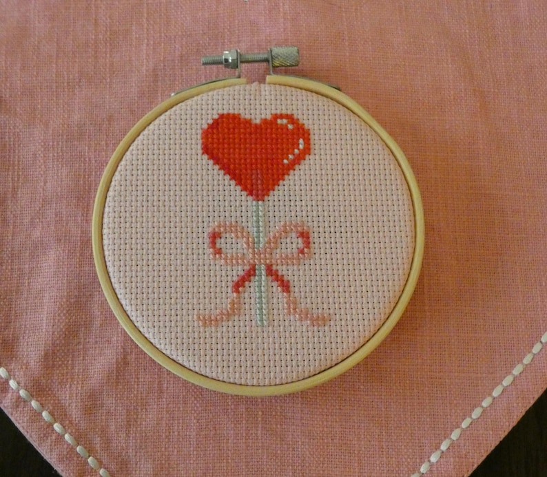 Valentine's Day Cross Stitch Patterns, Set of 3 - Etsy