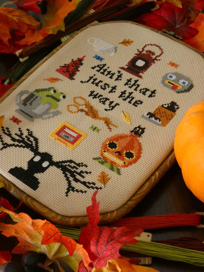 Over the Garden Wall Cross Stitch Pattern - Etsy