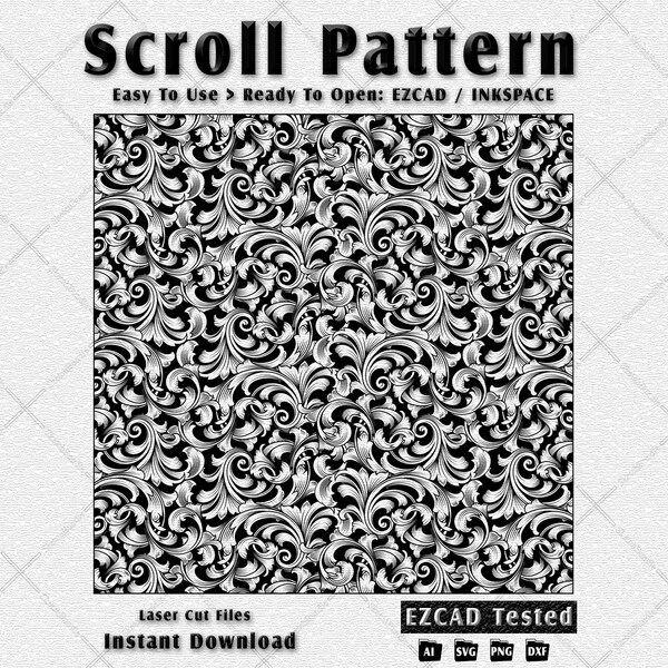 Scroll Engraving Patterns - Etsy