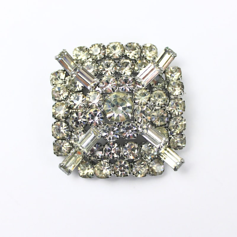 Square Brooch - Etsy