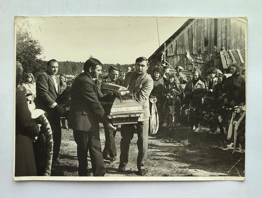 Funeral Ceremony | Original Vintage Photography | Coffin Removal ...