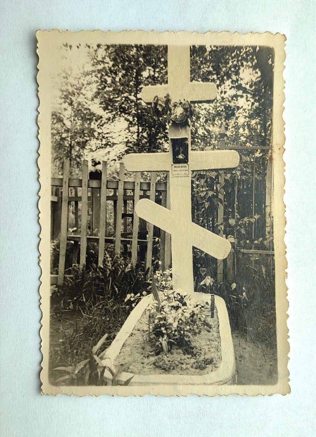 Old Orthodox Cemetery Cross | Orthodox Grave | Original Vintage ...