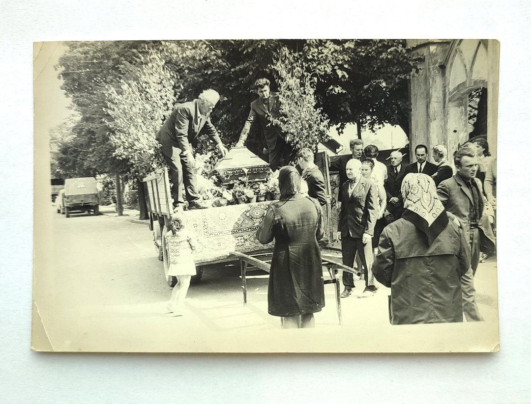 Funeral Ceremony | Original Vintage Photography | Coffin Carrying ...