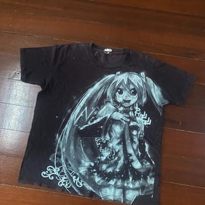 Vintage Hatsune Miku 'leader of Shakken' COSPA T-shirts - Etsy