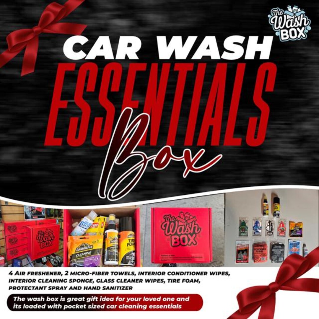 Car Cleaning Air Freshener Essential Kit, Microfiber Towel, Interior ...