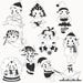 Kewpie Christmas Png Svg Downloadable Christmas Bundle Cute Baby ...
