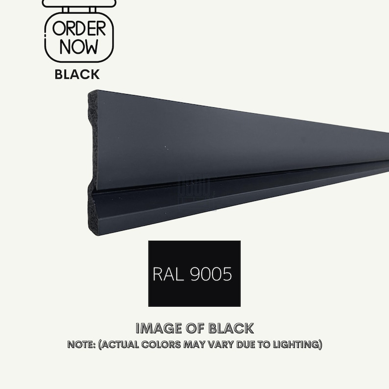 Grey Baseboard Molding, Black Skirting Board, White LED Duct Baseboard ...