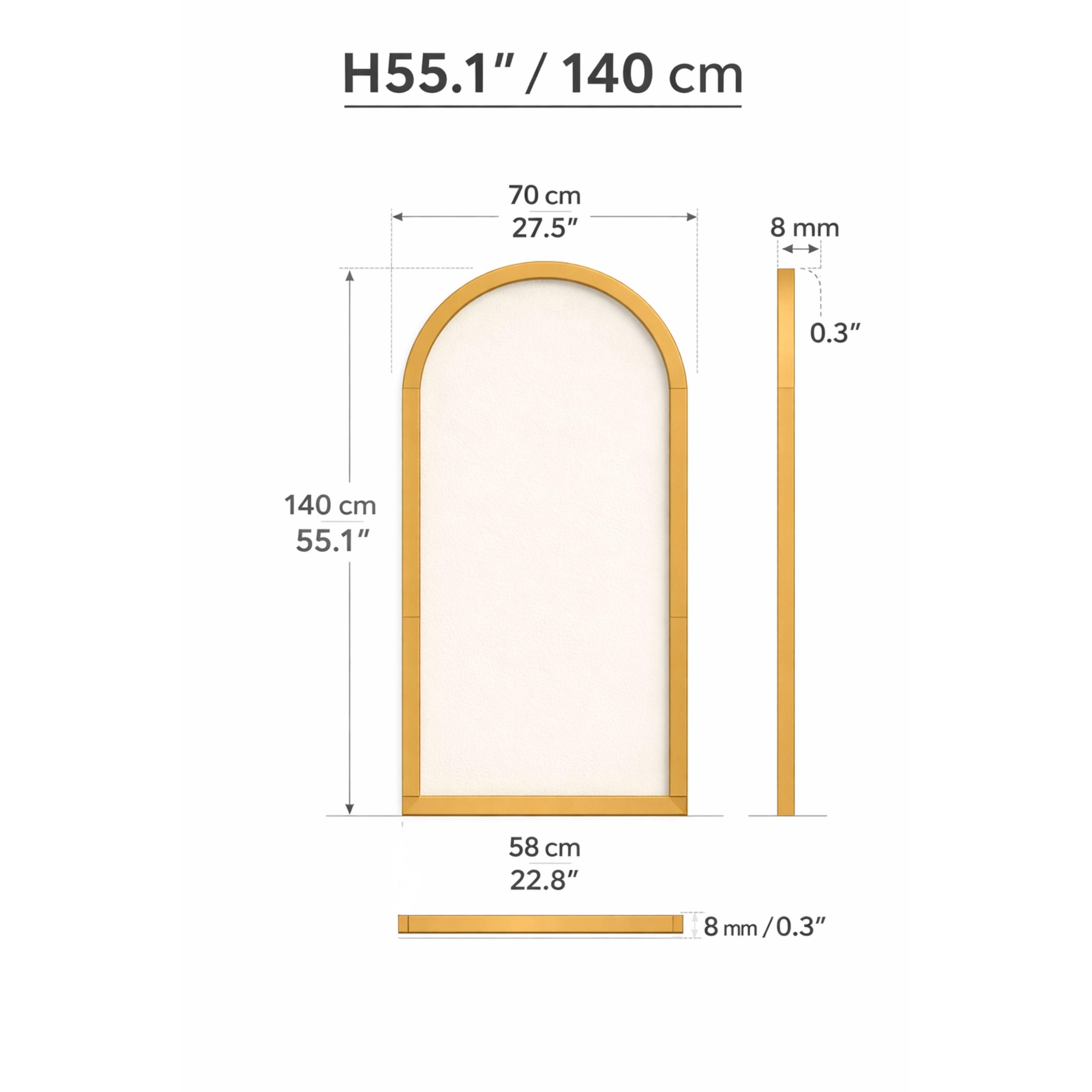 Arch Wall Panels, W2.4'' MDF Wall Moulding Kit, Paintable Molding - Etsy