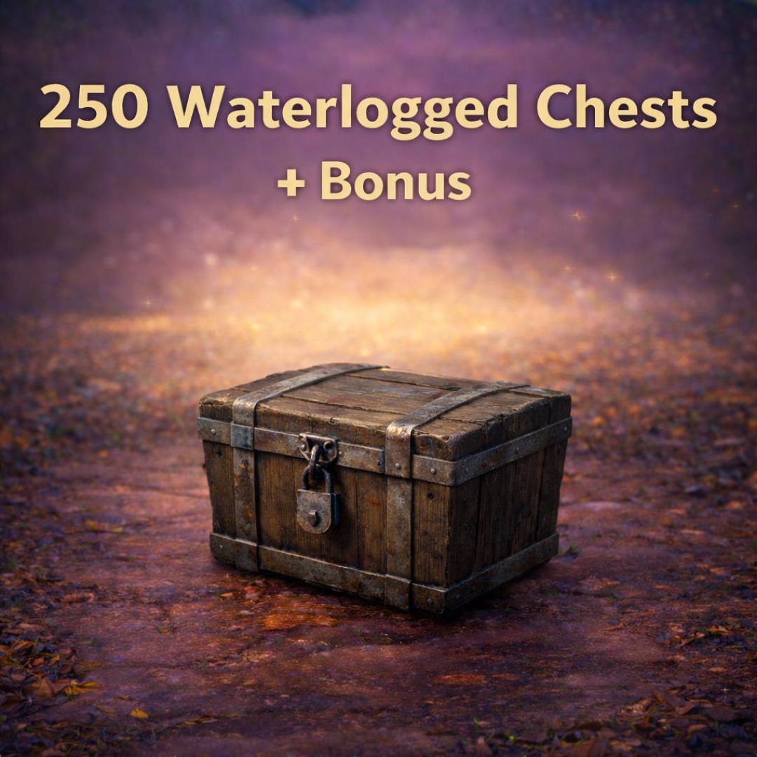 Waterlogged Chest X 250 + BONUS - Etsy
