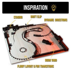 RC Track Builder - Complete STL File Kit for Drift & Race Drive Styles ...