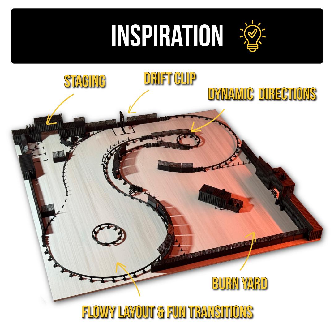 RC Track Builder - Complete STL File Kit for Drift & Race Drive Styles ...