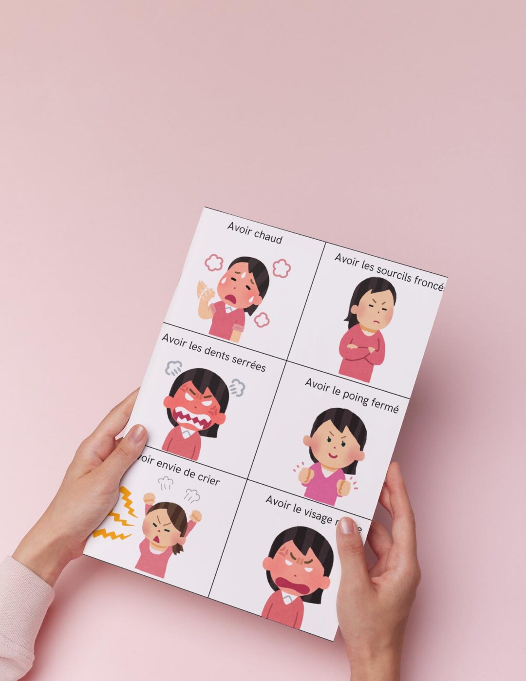 My Anger Symptoms for Children and Young Adolescents - Etsy