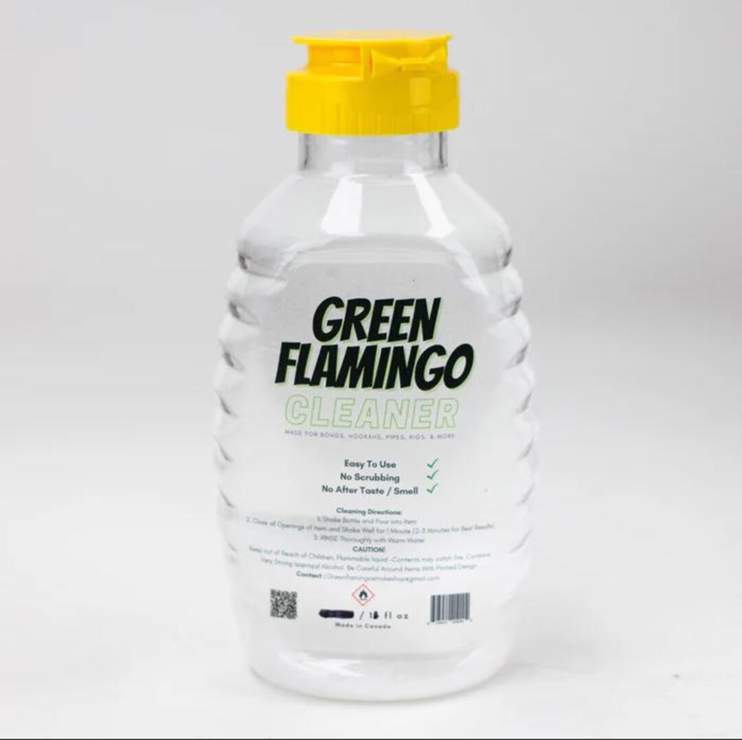 Green Flamingo Glass Cleaner - Etsy