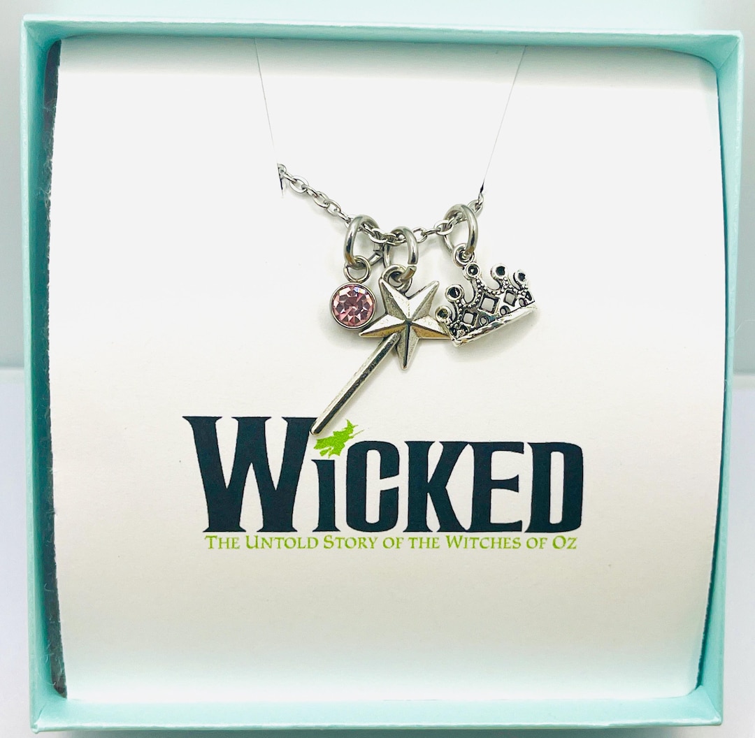 Wicked Necklace-glinda Necklace-opening Night Gift-cast Gift-wicked ...