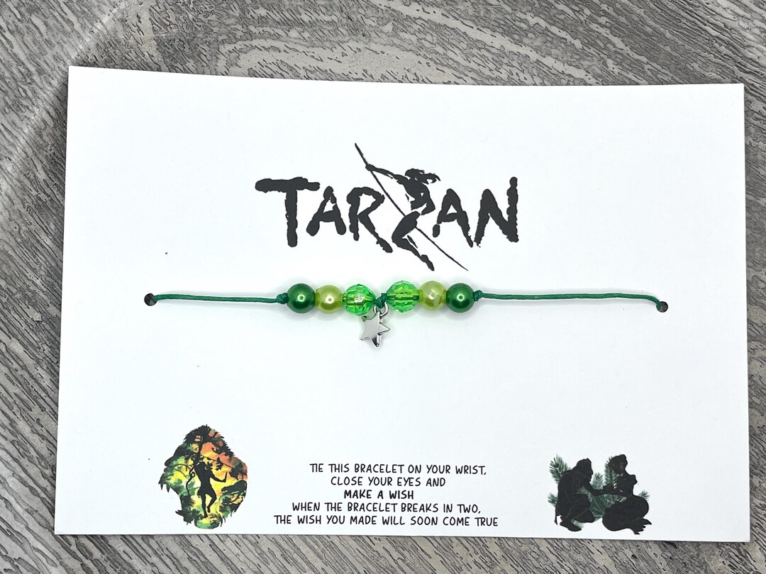 Disney Musical Tarzan Wish Bracelet-tarzan Musical Opening Night Gift ...