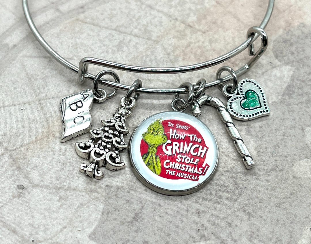 How the Grinch Stole Christmas Charm Bracelet-grinch Charm Bracelet ...
