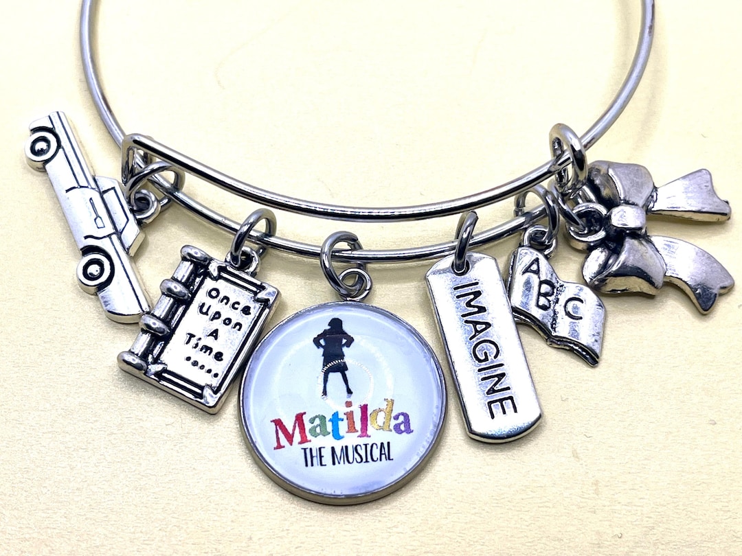 Broadway Matilda the Musical Inspired Bracelet,matilda Charm Bracelet ...