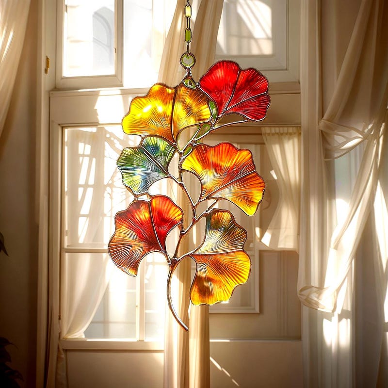 Ginkgo Leaf Lights - Etsy