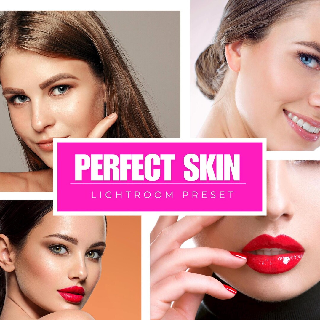 10 Presets Skin for Lightroom Mobile & Desktop DNG, XMP, LRTEMPLATE One ...