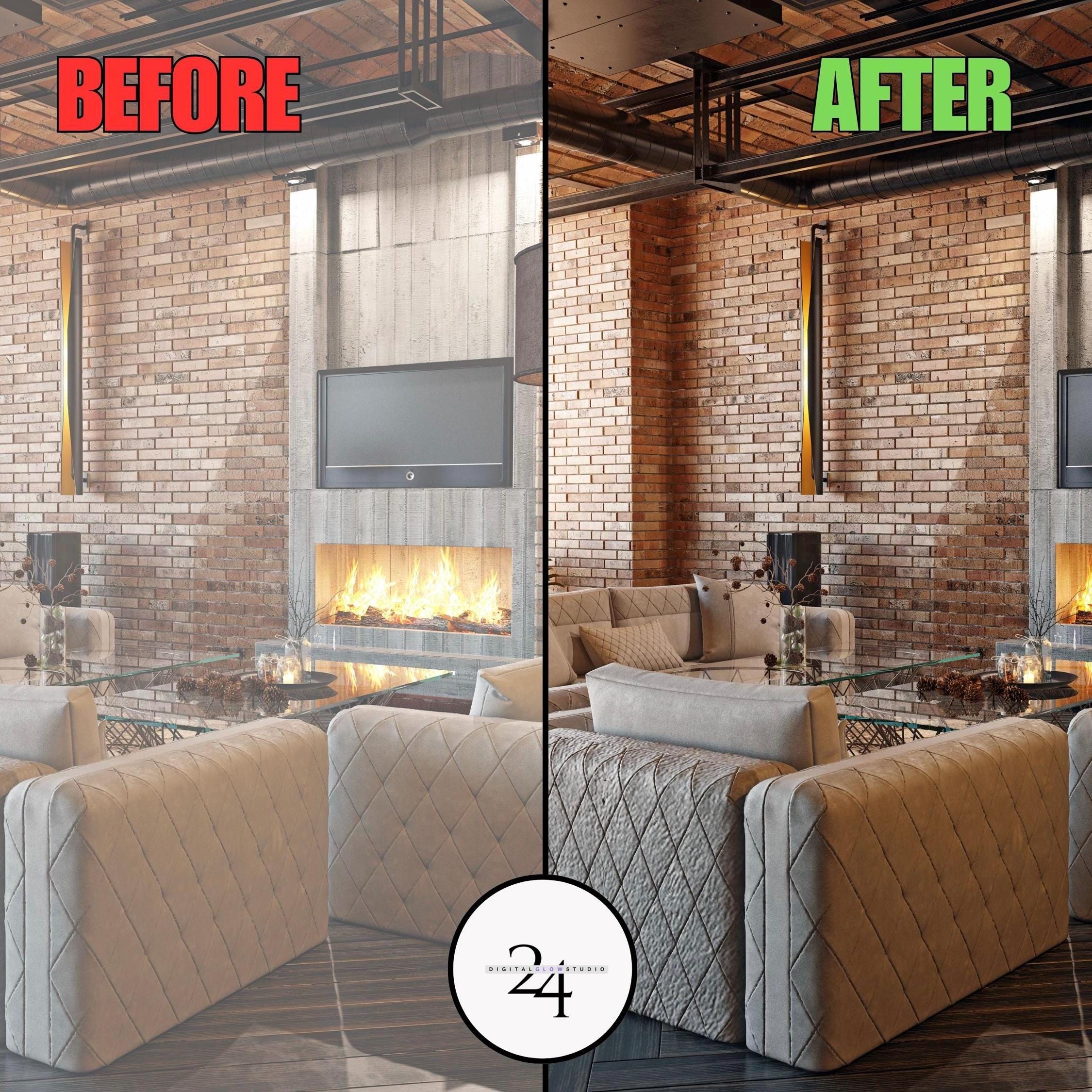 7+7 Interior Design Preset for Lightroom | Mobile & Desktop | Preset ...