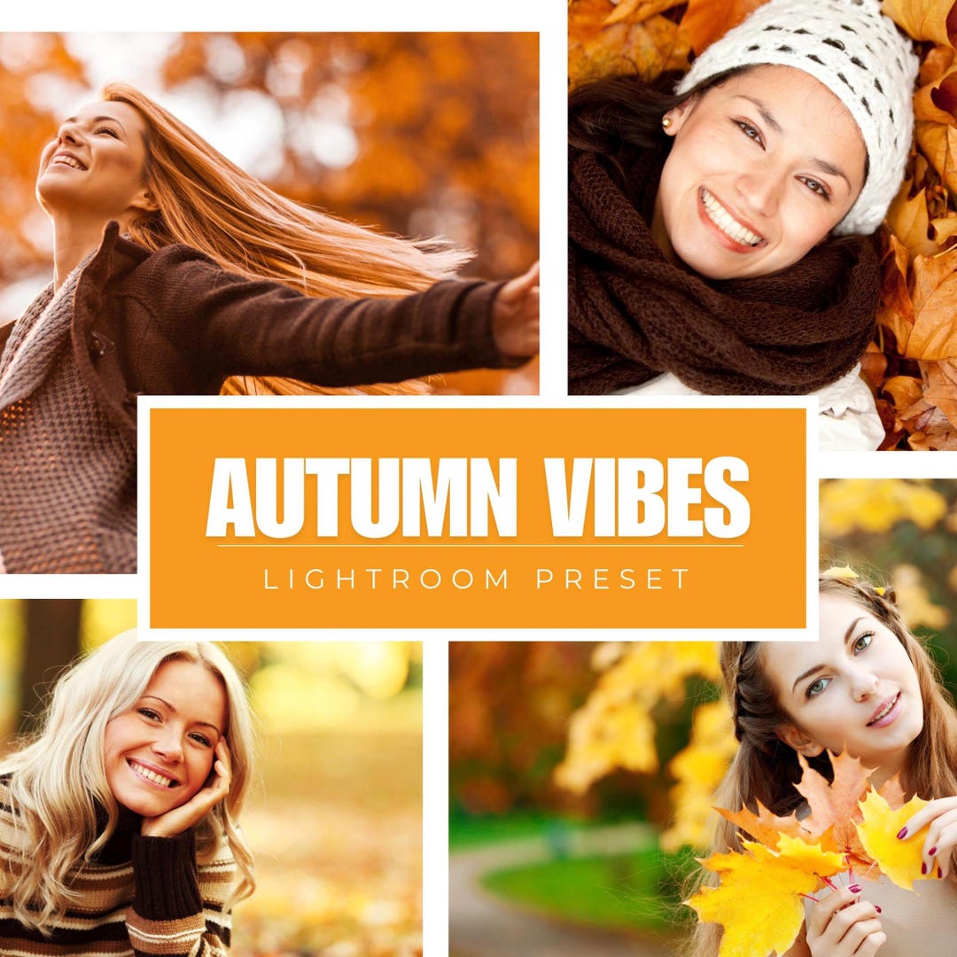 Presets Autumn Bundle | Fall Photography | Mobile & Desktop Lightroom ...