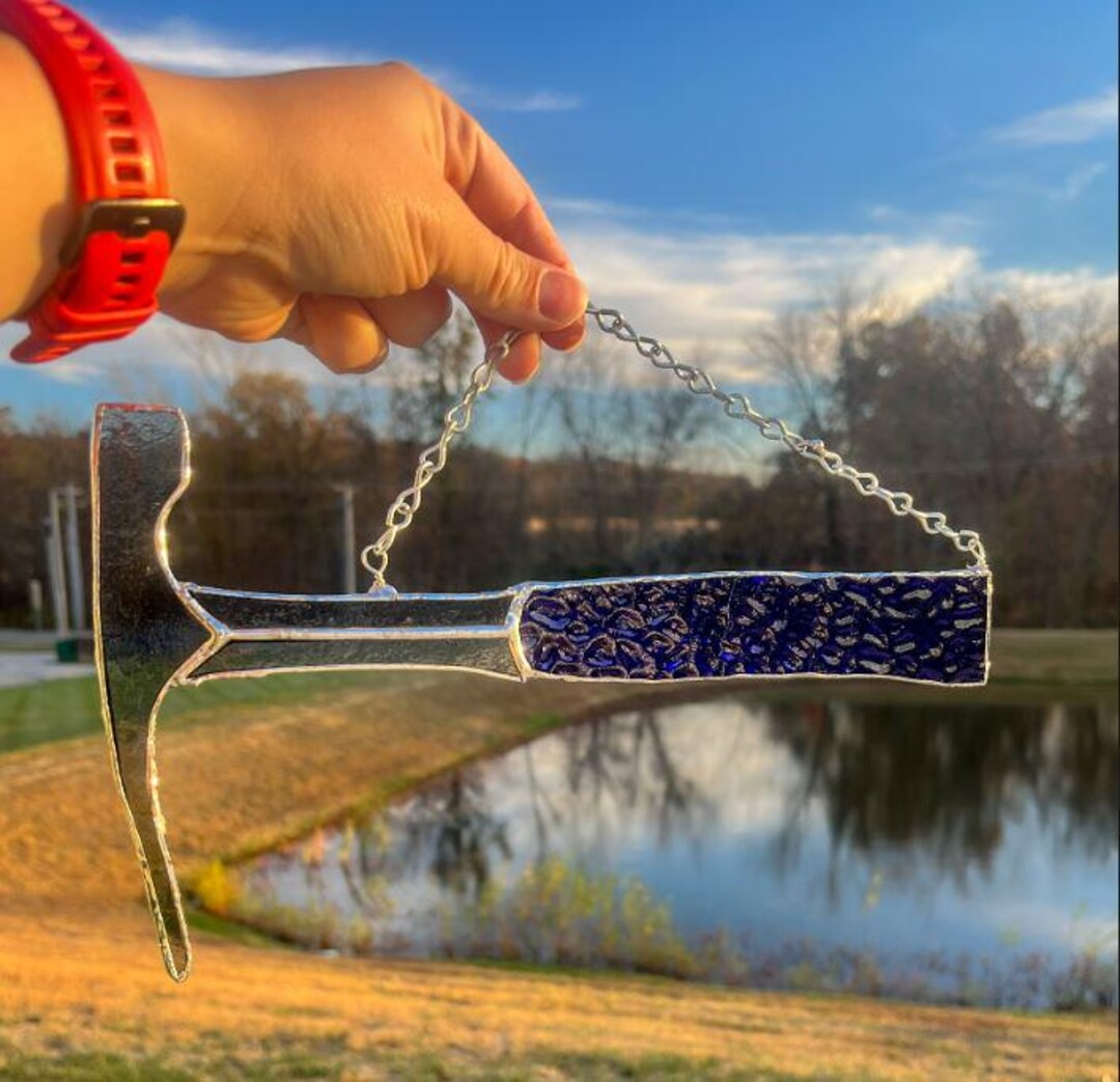 Estwing Rock Hammer - Stained Glass - Geologist Gift for Graduation - Etsy